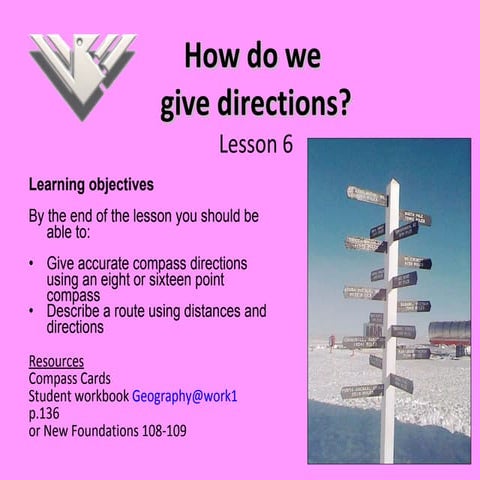 Giving Directions | PPT