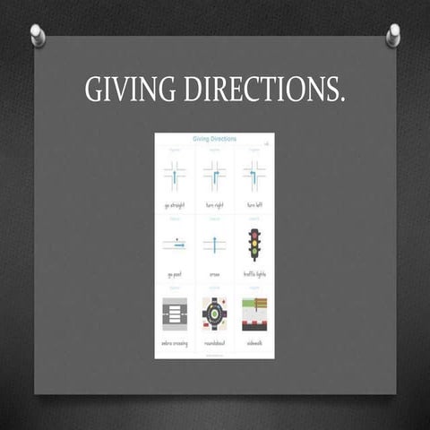 Giving directions | PPT