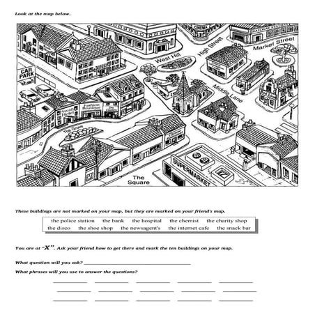 Giving Directions A | PDF