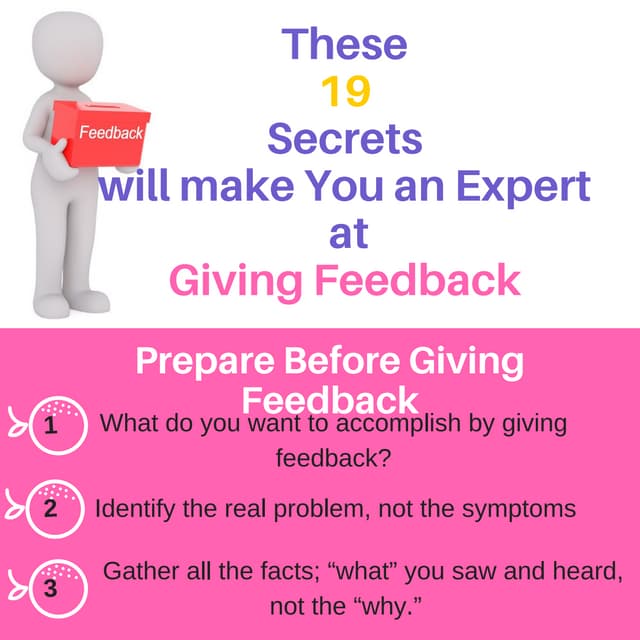 Giving and receiving feedback | PPTX