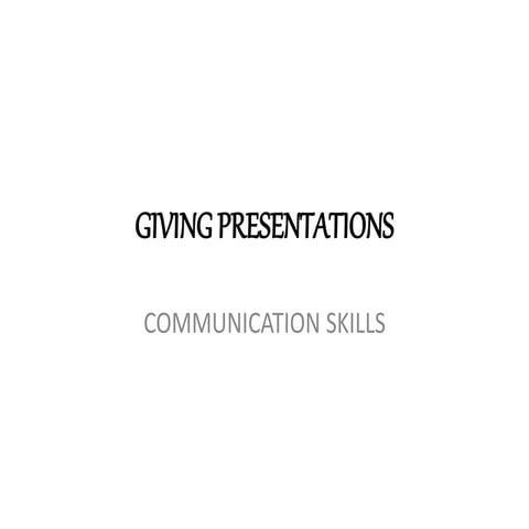 GIVING PRESENTATIONS.pptx