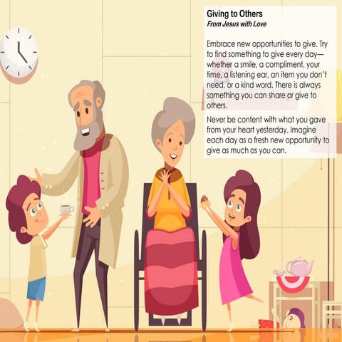 From Jesus with Love: Giving to Others | PPT