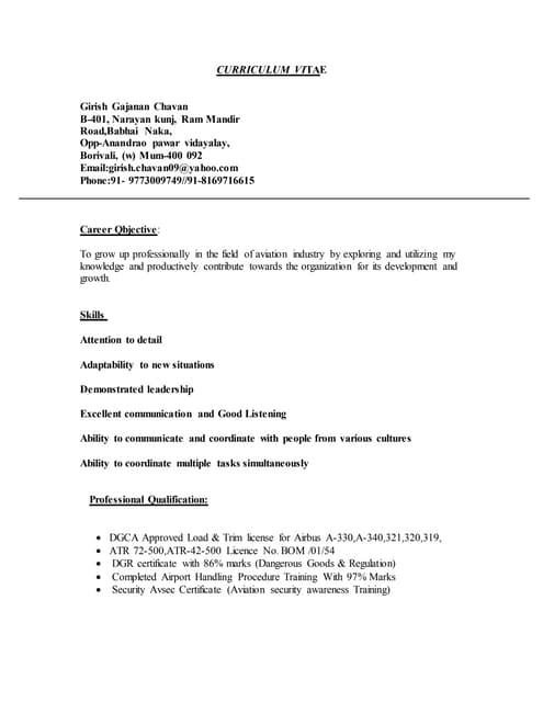 RESUME ATC | PDF