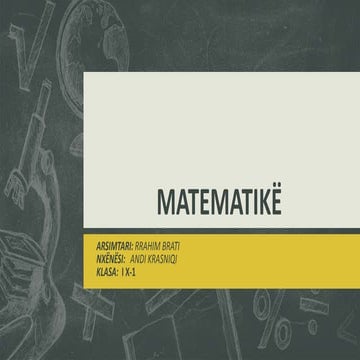 Gjeometria kl-9 | PPTX