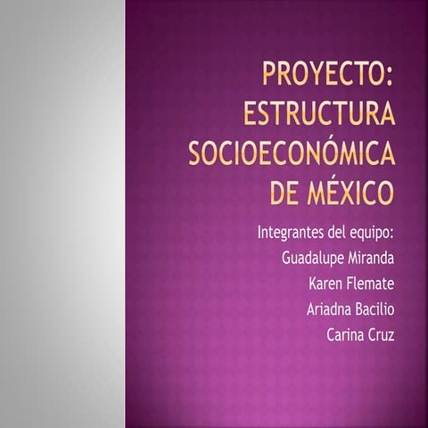 Estructura de Mexico | PPTX