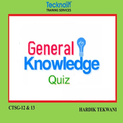 Gk quiz | PDF
