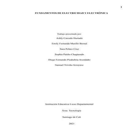 Electronic devices syllabus | DOCX