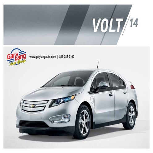 2014 Chevrolet Volt Brochure | PDF