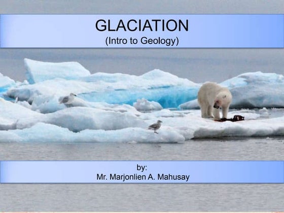 Glacial Features On Topographic Maps | PPT