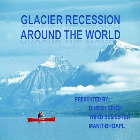 Glacier Recession Around The World | PPTX