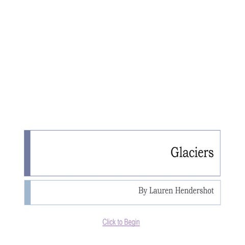 Glaciers | PPT