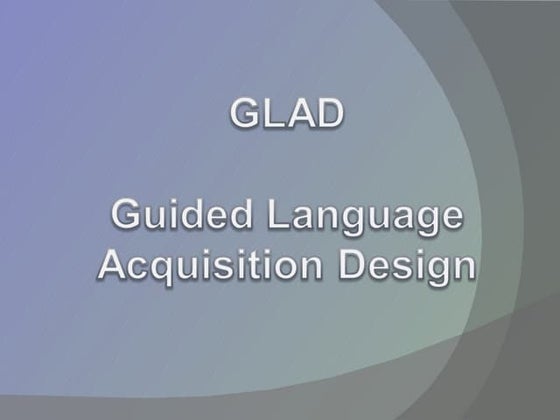 Glad strategies pp | PPT