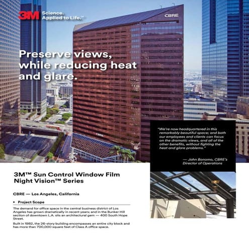 How to Improve Denver Offices With Glare Reduction Window Film | PDF