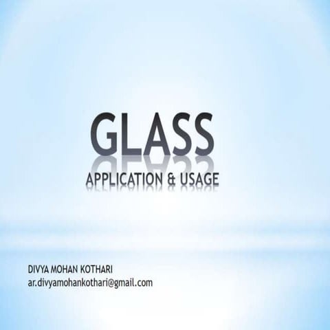 Glass | PPT