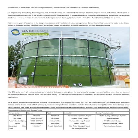 Glass-Lined Water Storage Tanks Complying with AWWA D103-09 Design Standard.docx