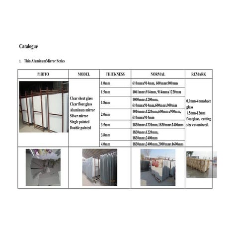 GLASS CATALOGUE | PDF