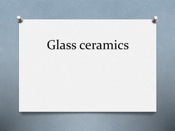 7. glass making | PPT