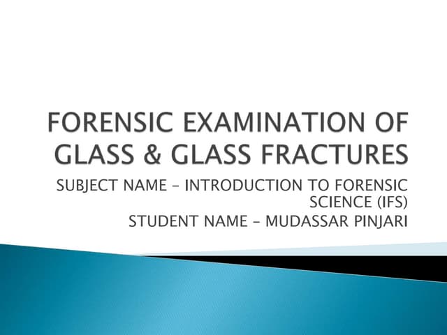 Forensic Fiber Analysis | PPTX