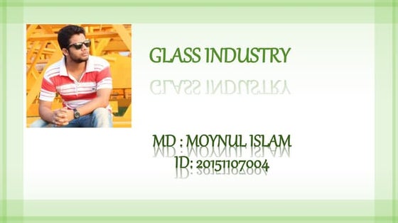 Glass | PPTX | Chemistry | Science