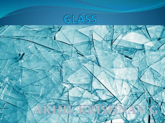 Glass manufacturing | PPT