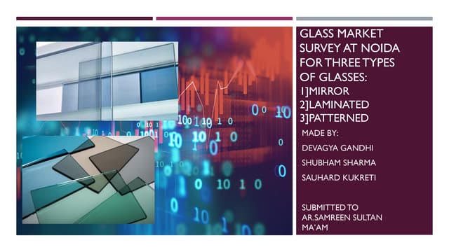 Types of Glass and it's Forensic Analysis | PPTX