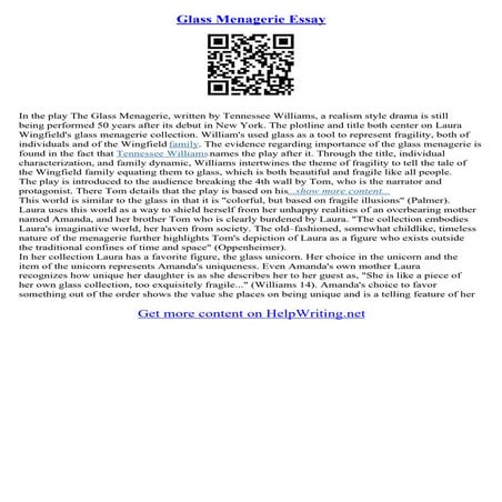 Motifs in the glass menagerie | PPT