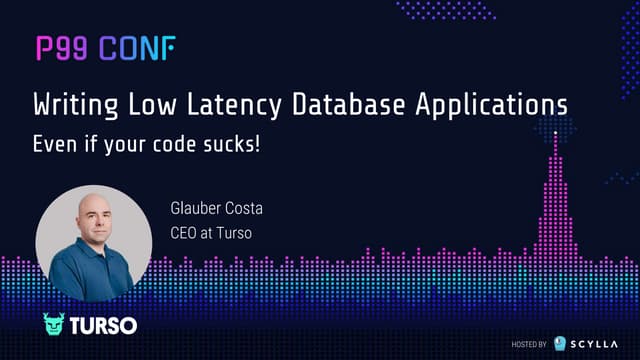 Writing Low Latency Database Applications Even If Your Code Sucks Ppt