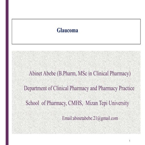 Glaucoma and dgharia of bgf vfcvf vf .pptx