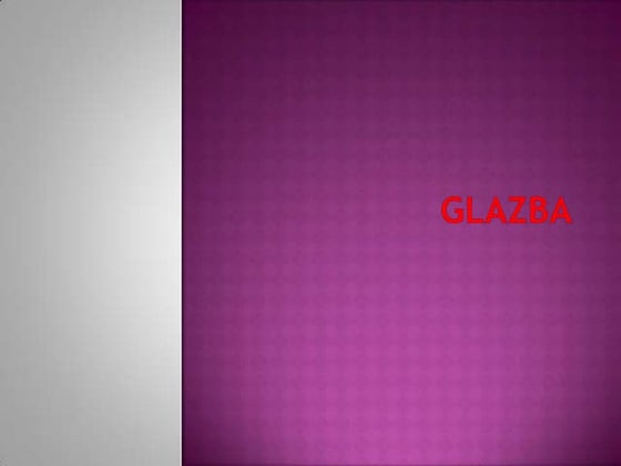 GLAZBA | PPT