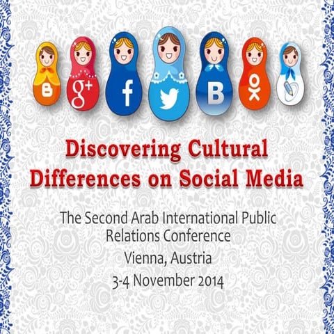 Discovering Cultural Differences on Social Media | PPT
