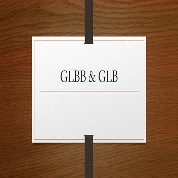 GLB GLBB.pptx
