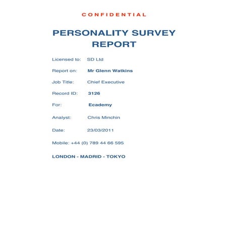 ISA 360 sample report_Standard | PDF