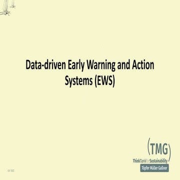 Early Warning Systems (EWS) | PDF