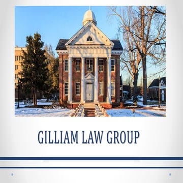 Gilliam Law Group | PPT