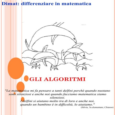 Gli algoritmi | PPT