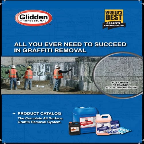Glidden Catalog Graffiti Removal | PDF