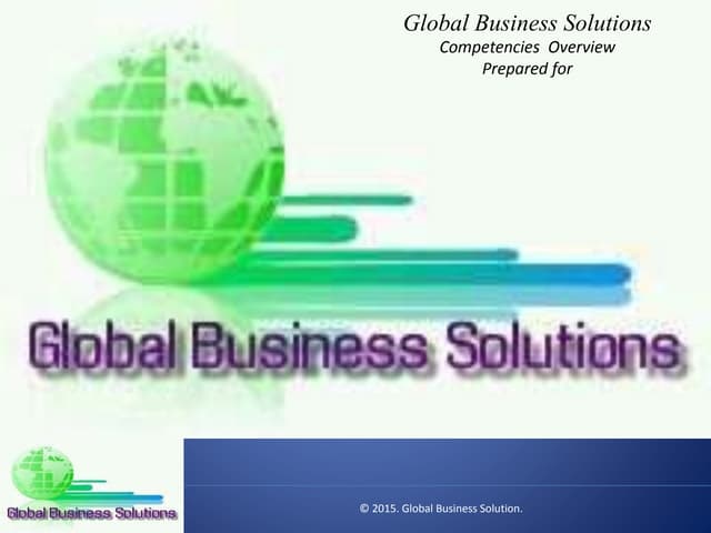 Global business-solution-introduction | PPT Global business-solution-introduction | PPT