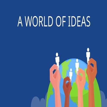 The contemporary world( the world of ideas) | PPTX