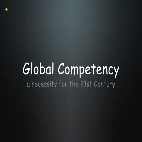 Global Competency Powerpoint 2003 | PPT