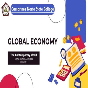 What is Global Economy? Characteristics and | PDF