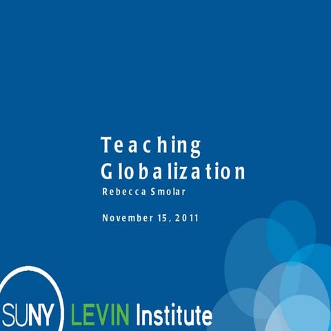 Global education-collaborative-presentation | PPT