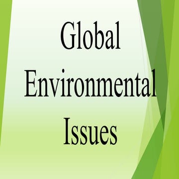 Global-Environmental-Issues.pdf hajajhahaj | PDF