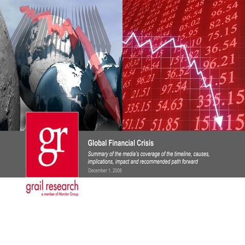 Global Financial Crisis 2008 | PPTX