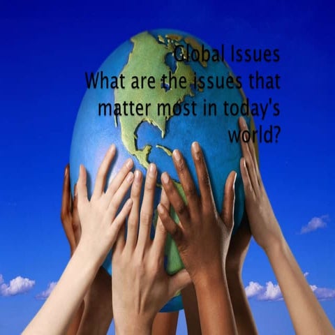 Global issues | PPT