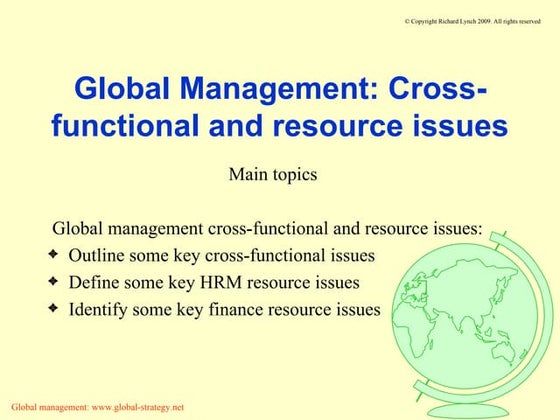 Global Management 4 | PPT