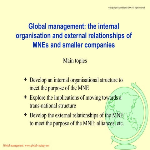 Global Management 6 | PPT