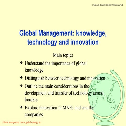 Global Management 7 | PPT