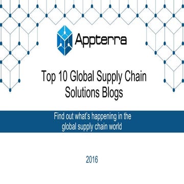 Global Supply Chain Solutions | PPT