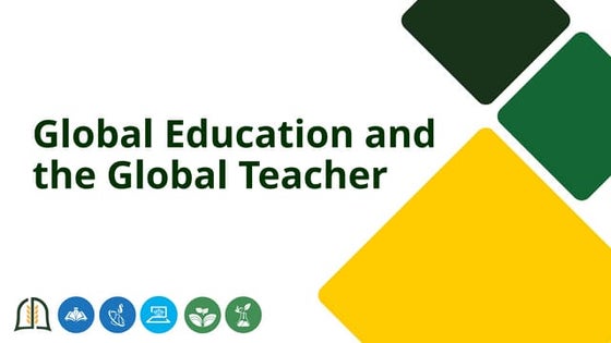 The Teaching Prof. - On Becoming a Glocal Teacher | PPTX | Education ...