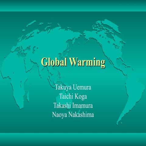 Global Warming | PPT
